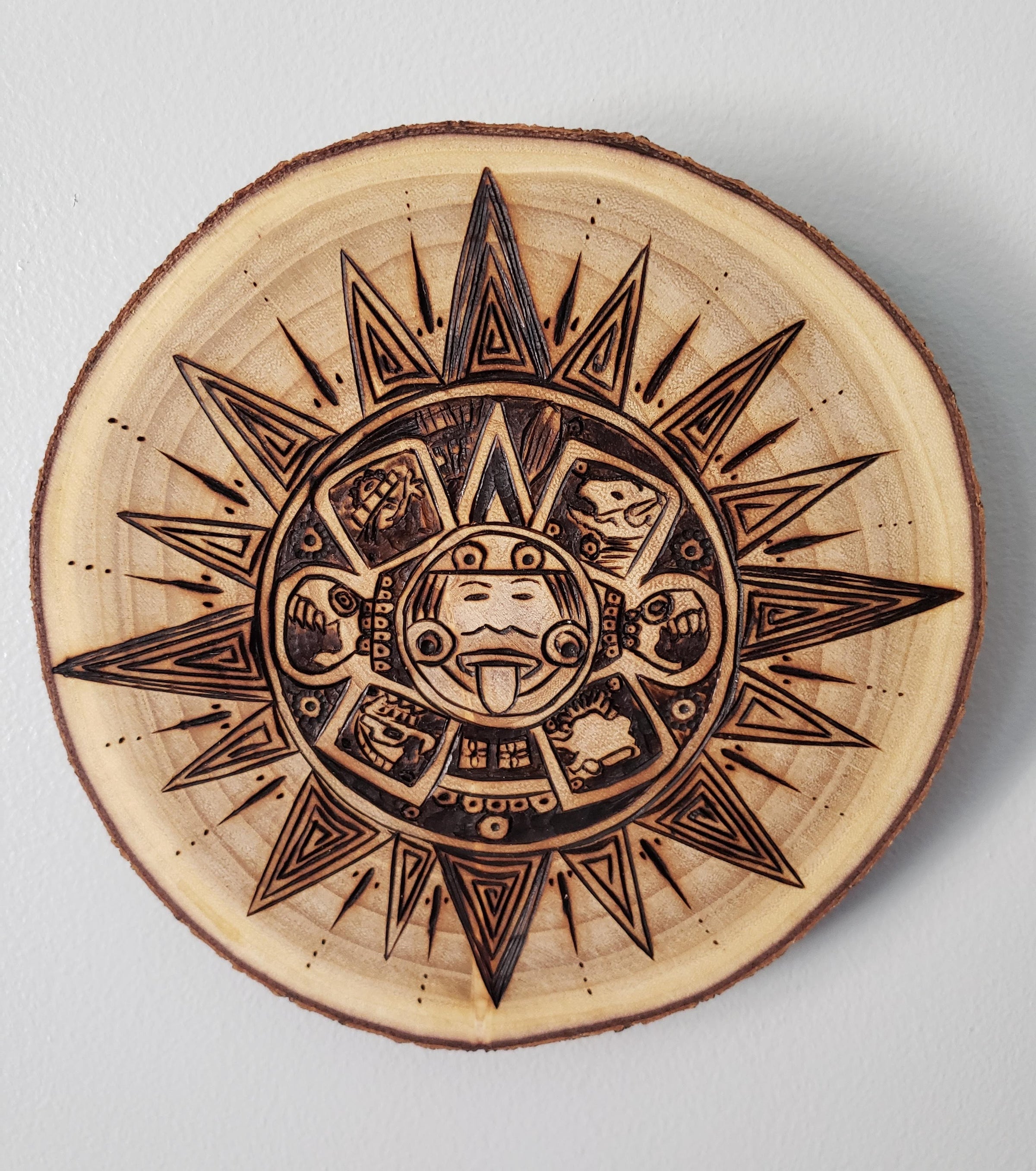 aztec sun art